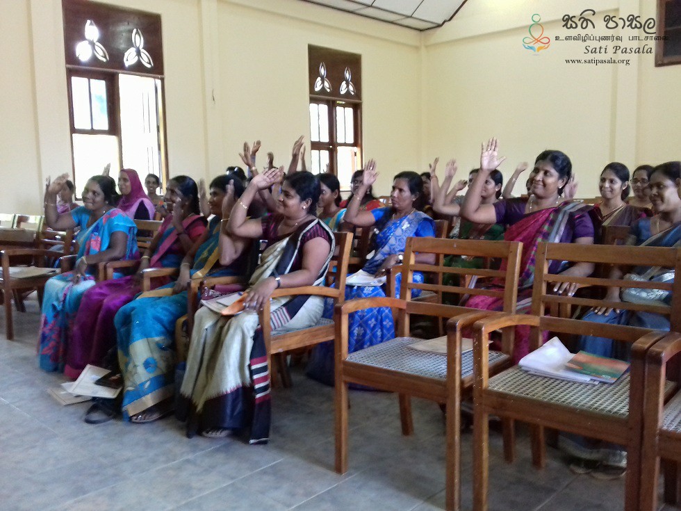 Sati Pasala Mindfulness Programme for Primary Teachers in Jaffna ...