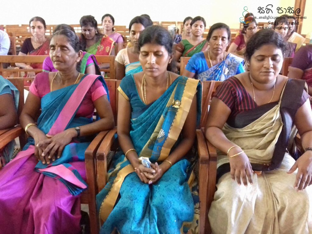 Sati Pasala Mindfulness Programme for Primary Teachers in Jaffna ...