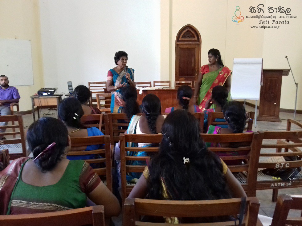Sati Pasala Mindfulness Programme for Primary Teachers in Jaffna ...