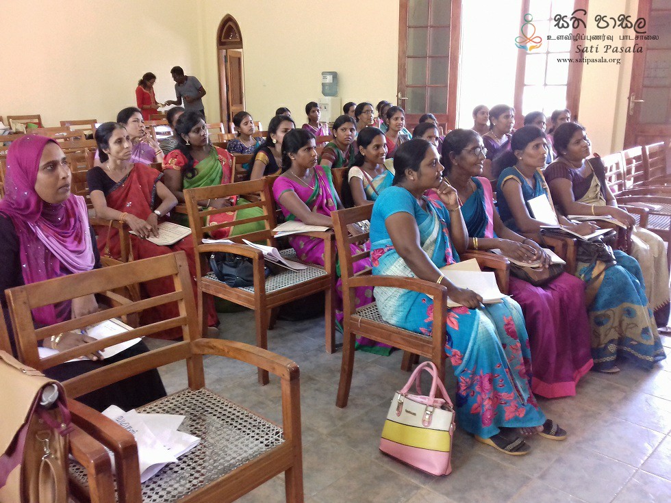 Sati Pasala Mindfulness Programme for Primary Teachers in Jaffna ...