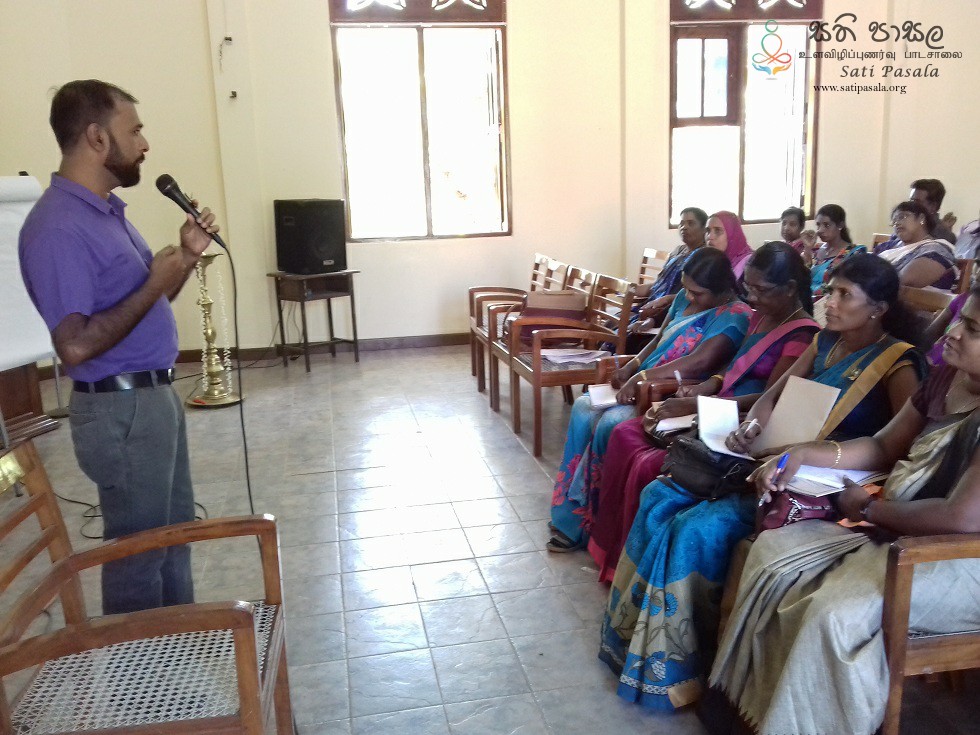 Sati Pasala Mindfulness Programme for Primary Teachers in Jaffna ...