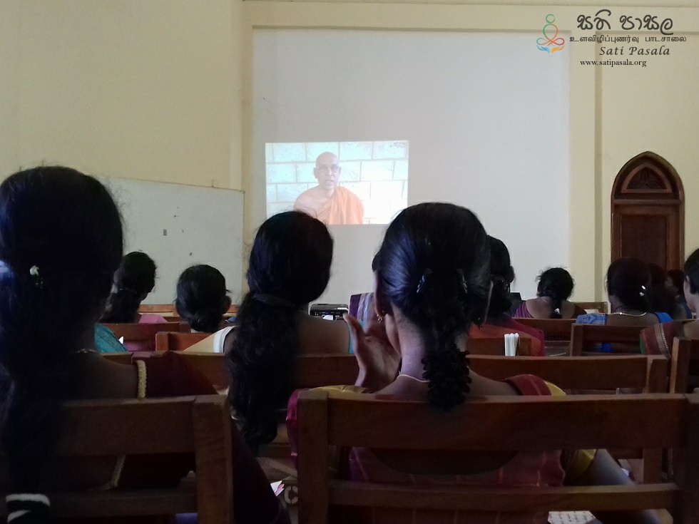 Sati Pasala Mindfulness Programme for Primary Teachers in Jaffna ...