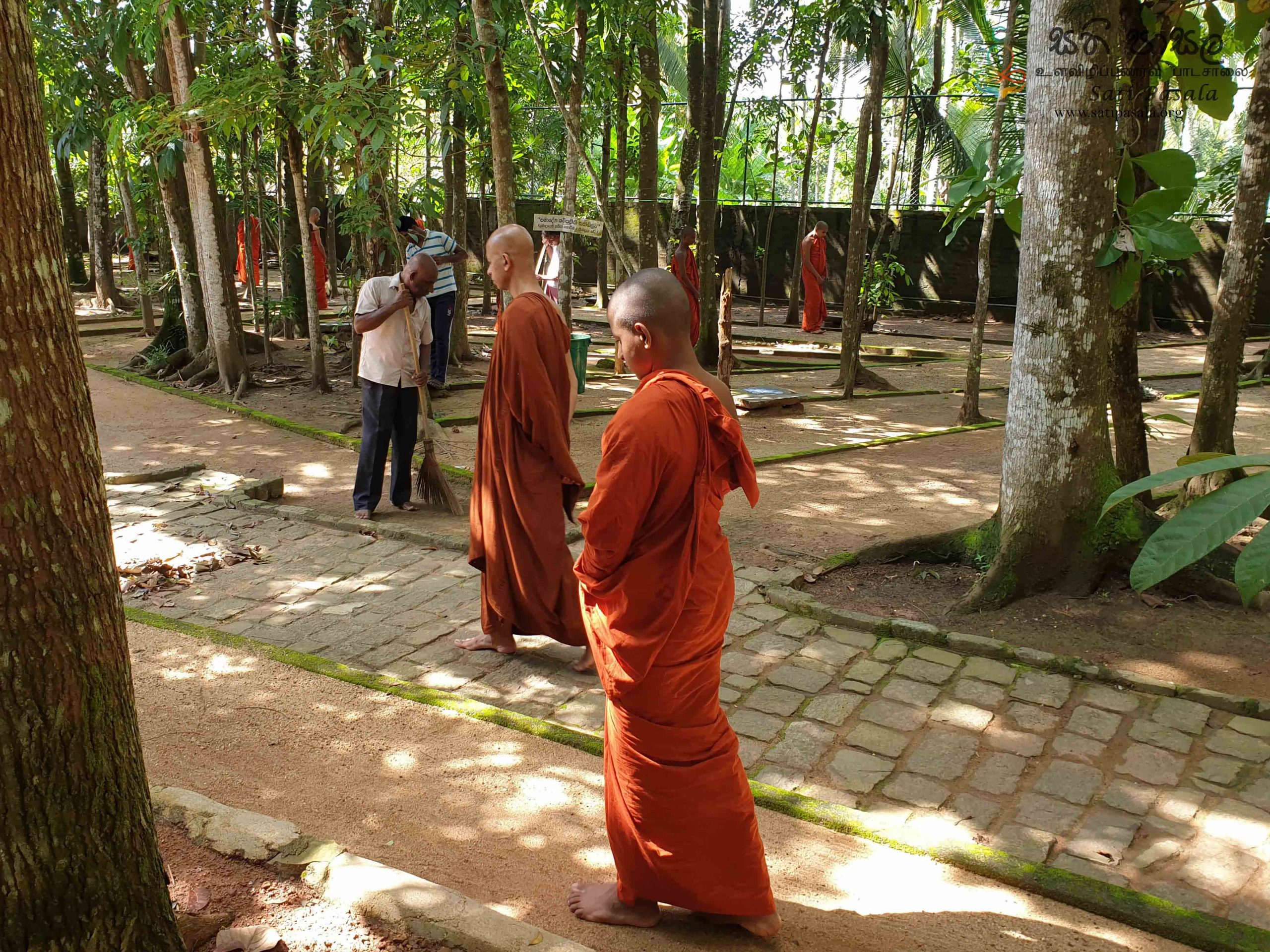 Sati Pasala Mindfulness Programme at Vipasana Meditation Center ...
