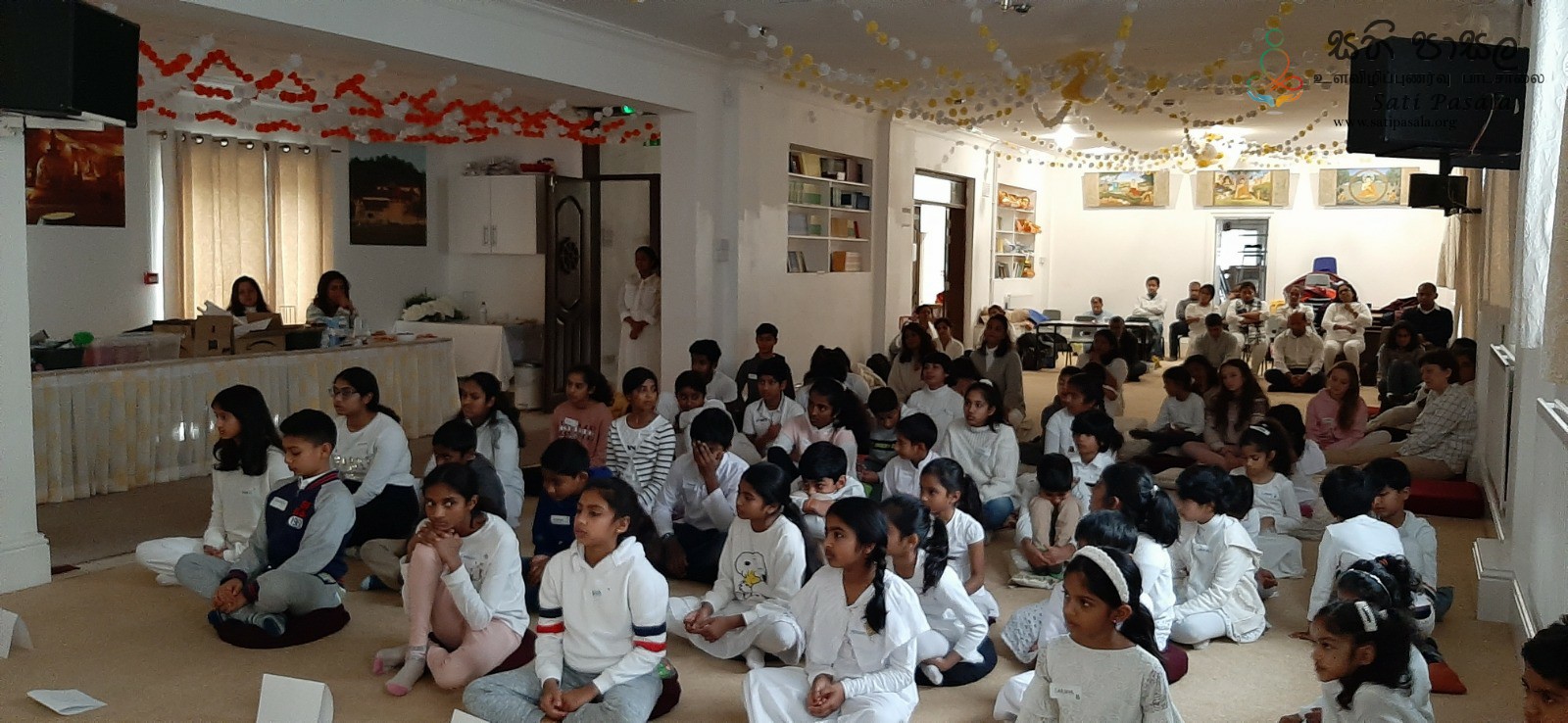 Sati Pasala Day Camp at Thames Buddhist Vihara, United Kingdom - Sati ...