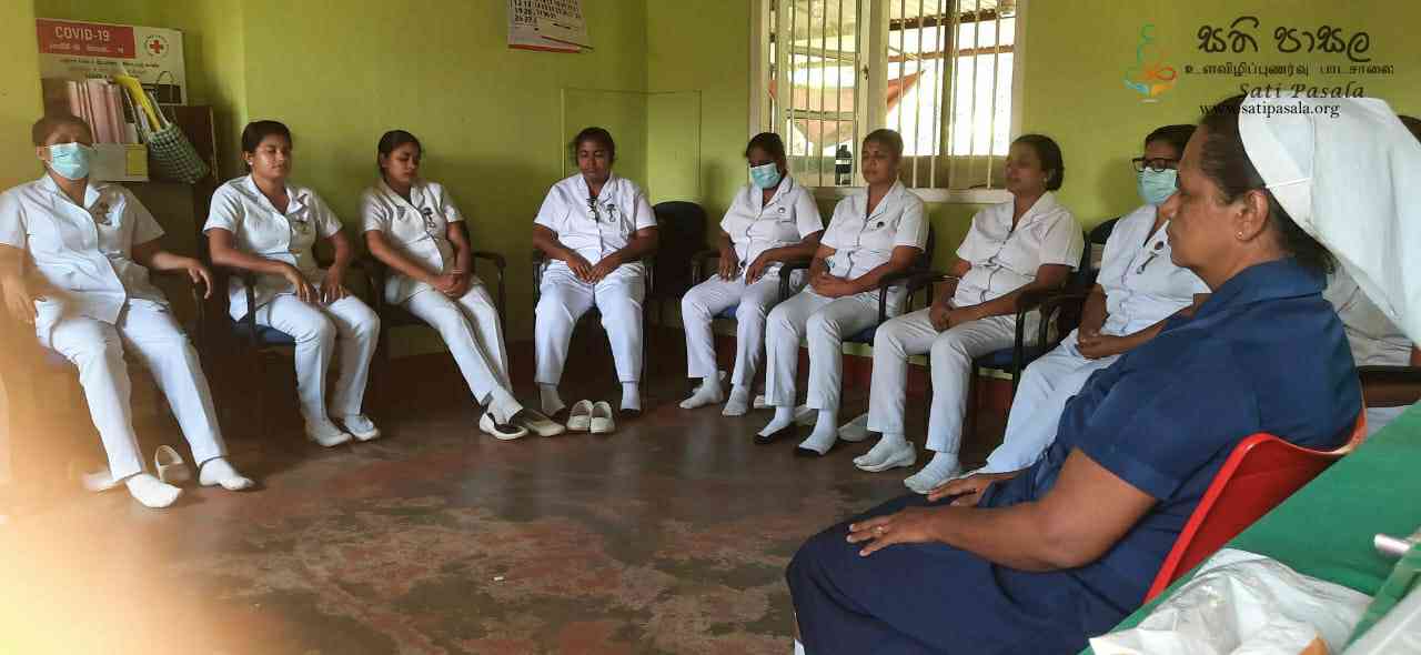 Mindfulness Program at Midwife Training School at Rathnapura (2) - Sati ...