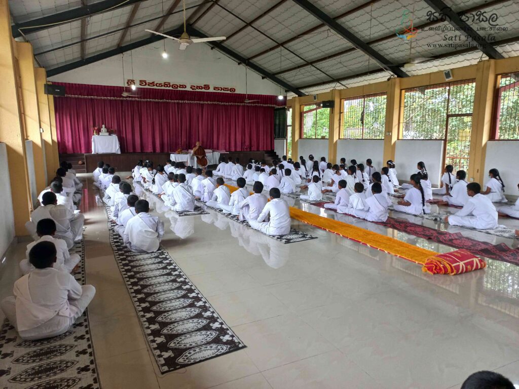Sati Pasala at Vijayathilakaramaya Daham Pasala, Pinhena - Sati Pasala ...