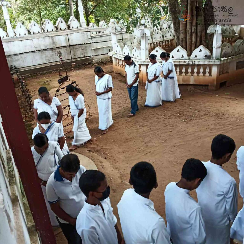 Sati Pasala Program for Sri Wimala Sunday School - Sati Pasala or How ...