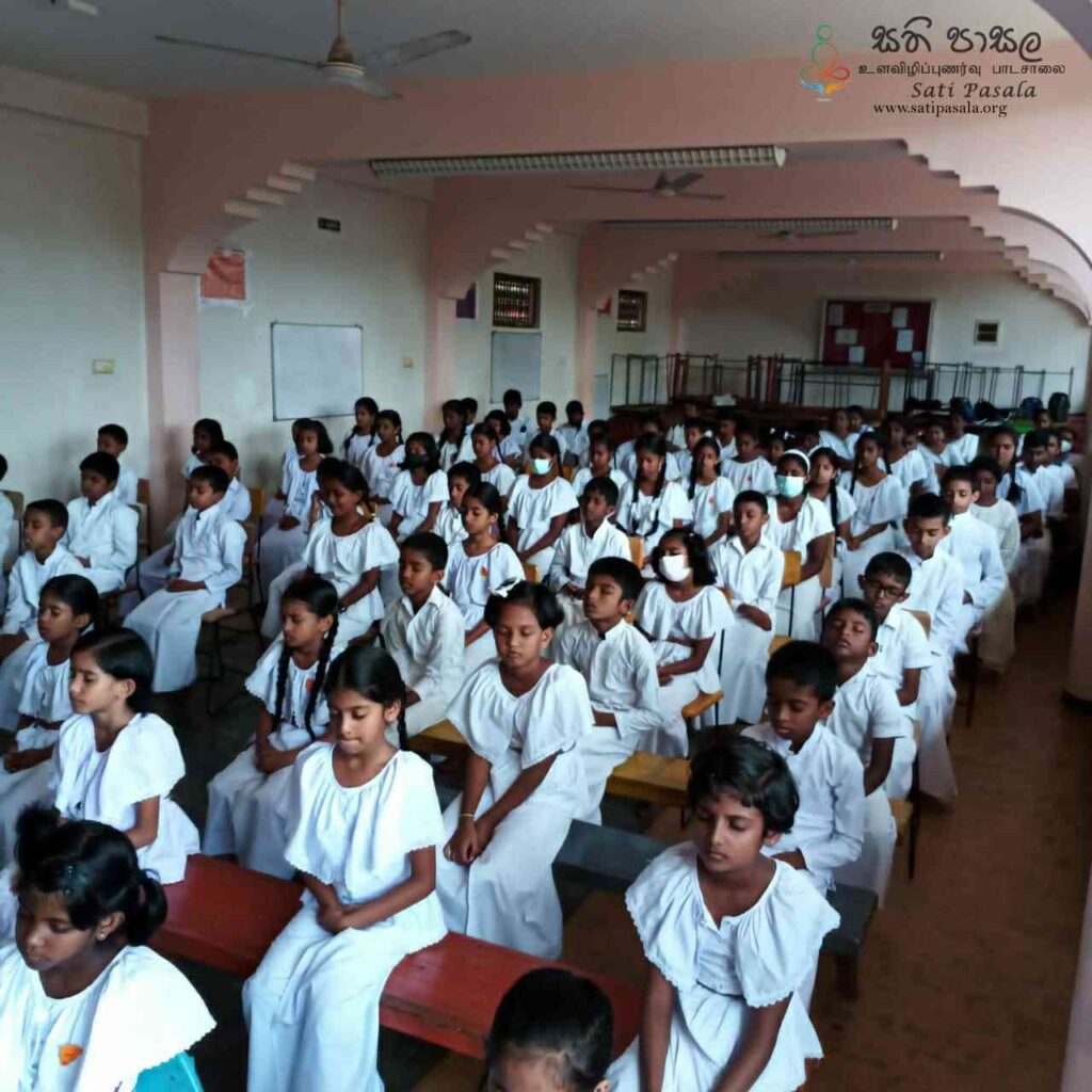 Sati Pasala Program for Sri Wimala Sunday School - Sati Pasala or How ...