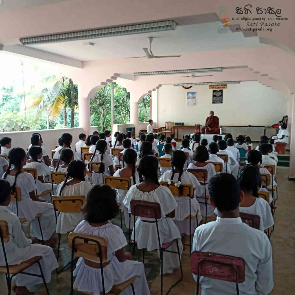 Sati Pasala Program for Sri Wimala Sunday School - Sati Pasala or How ...