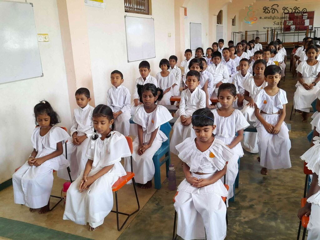 Sati Pasala Program for Sri Wimala Sunday School - Sati Pasala or How ...