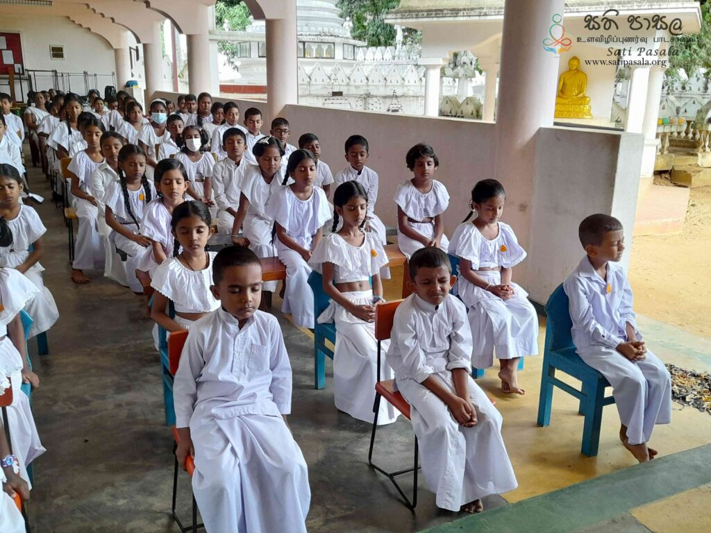 Sati Pasala Program for Sri Wimala Sunday School - Sati Pasala or How ...